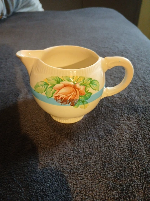 CLARICE CLIFF CREAM Jug.newport Pottery Co. £31.36 - PicClick UK