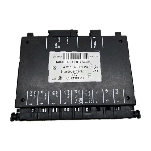 MERCEDES BENZ W211 W203 W209 Genuine Front Seat Control Module ...