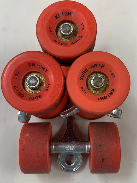 SURE GRIP ROLLER skate Knight 100 1980 Wheels Trucks & Hartford ...