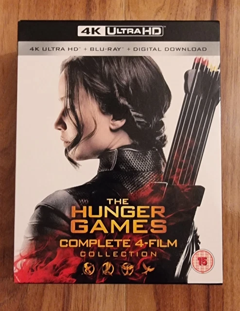 THE HUNGER GAMES - Complete 4 Film Collection - 4K UHD & Bluray Boxset ...