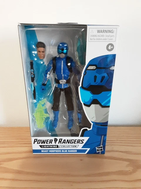 POWER RANGERS LIGHTNING Collection Beast Morphers Blue Ranger Hasbro £5 ...