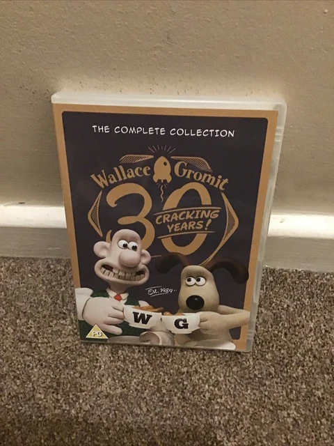 WALLACE & GROMIT Dvd - The Complete Collection - 30 Cracking Years ...