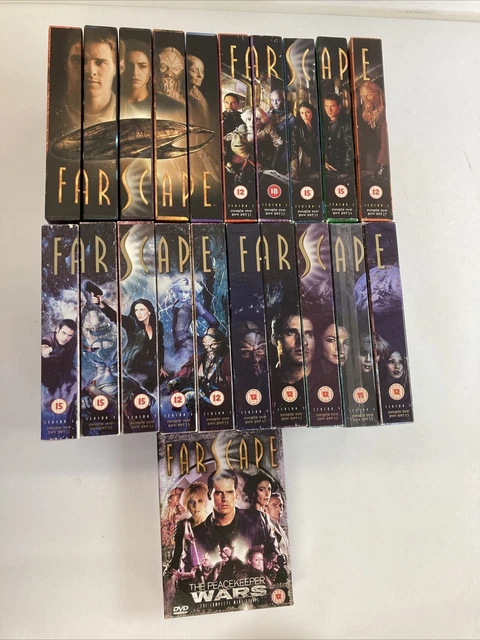 FARSCAPE COMPLETE COLLECTION DVD Box Set 1-4 + Peacekeeper Wars £44.99 ...