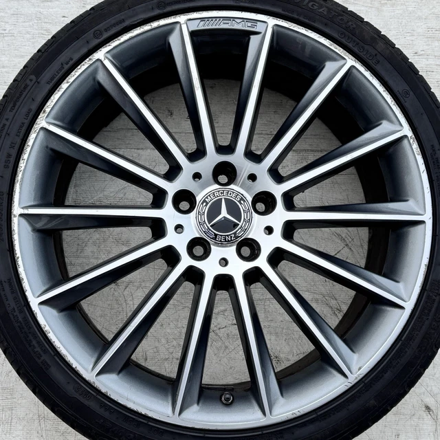 GENUINE MERCEDES BENZ E-Class 20 GREY Alloy Wheel A2134012200 Tyre 245 ...