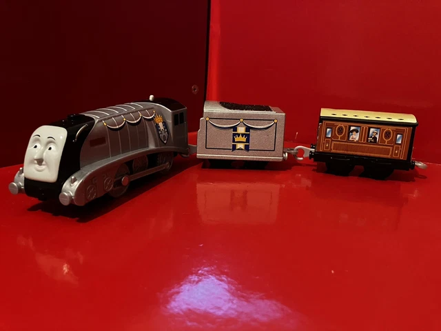 ROYAL SPENCER & COACH Trackmaster Motorized Battery Train Thomas ...