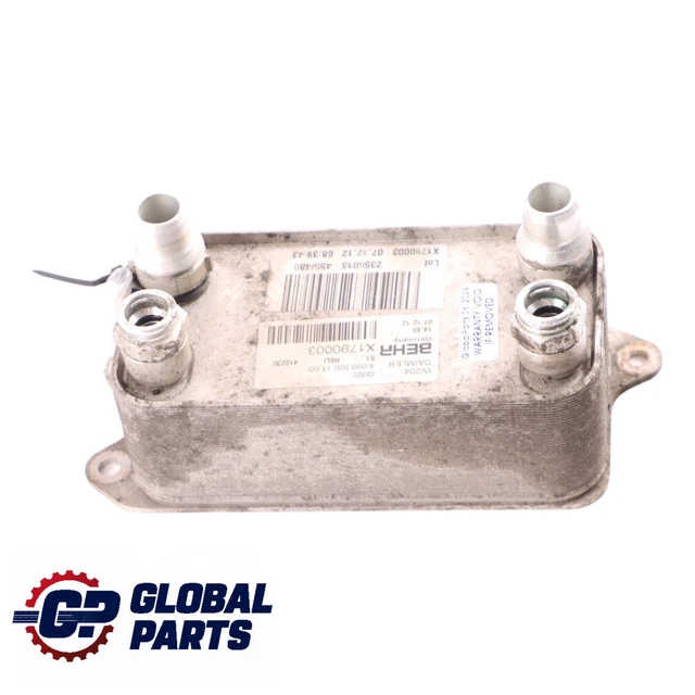 INTERCAMBIADOR MERCEDES W204 W212 OM642 Enfriador Aceite Diesel ...