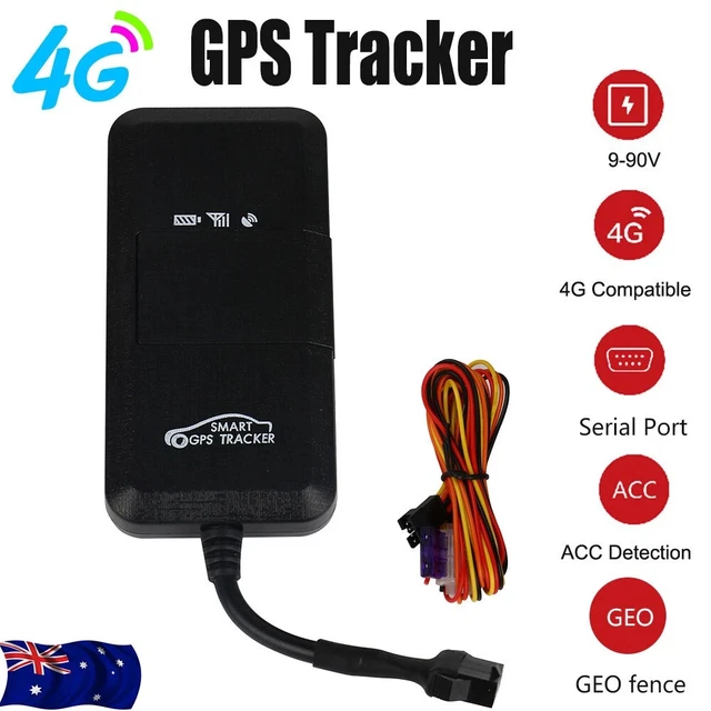 REAL-TIME GPS TRACKER 4G Car Vehicle Anti Theft Tracking Device Alarm ...