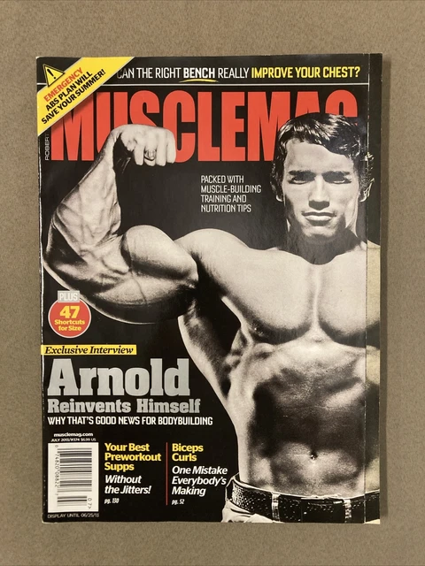 MUSCLEMAG BODYBUILDING MAGAZINE / Arnold Schwarzenegger/ 07-13 £12.74 ...