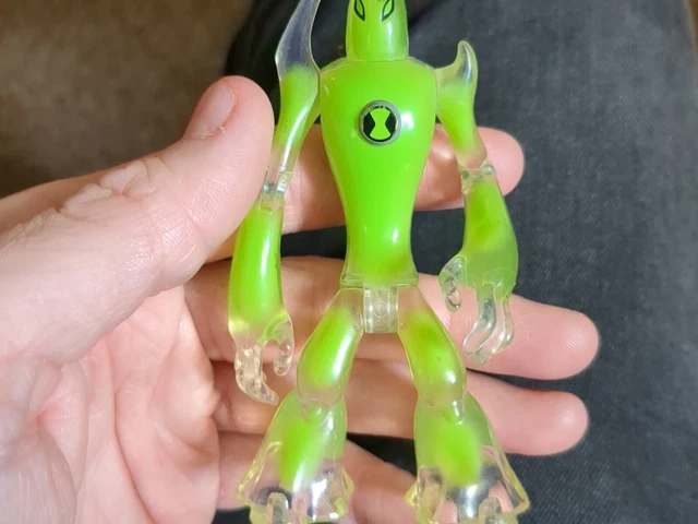 BEN 10 TRANSPARENT ALIEN GOOP Figure £7.99 - PicClick UK