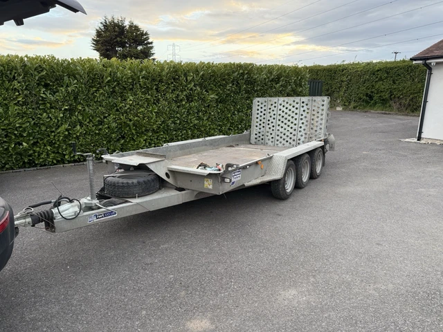 PLANT TRAILER IFOR Williams GH 146 Tri Axle £4,936.72 - PicClick UK