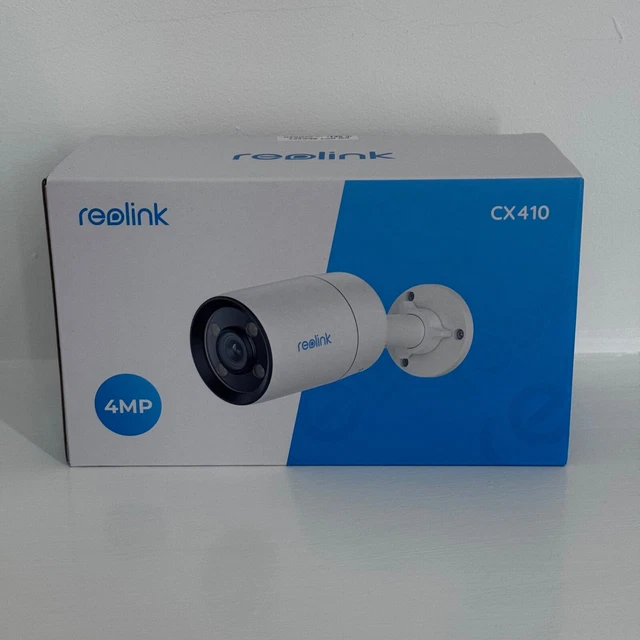 REOLINK COLORX CX410 2K 4MP PoE Security Camera Color Night Vision £69. ...