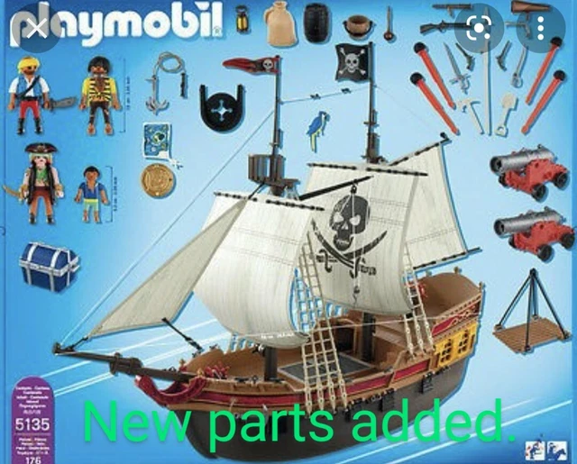PLAYMOBIL PIRATENSCHIFF 5135 - Ersatzteile EUR 4,27 - PicClick DE