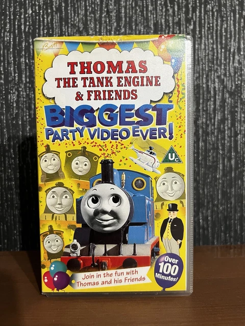 THOMAS THE TANK Engine And Friends - Biggest Party Video Ever! (VHS ...