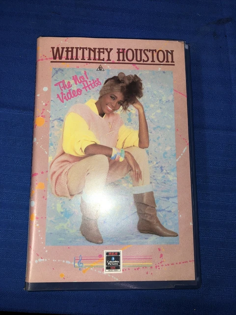 WHITNEY HOUSTON THE NO.1 VIDEO HITS rare Australian COLUMBIA Video VHS ...