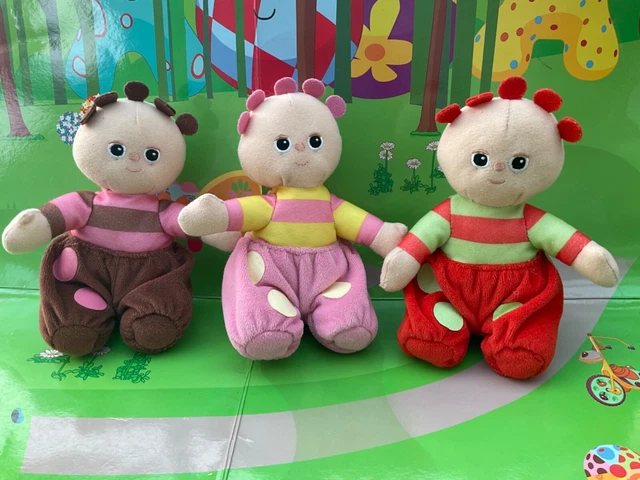 IN THE NIGHT Garden Plush Unn, Eee and Ooo Tombliboo Figures £21.99 ...