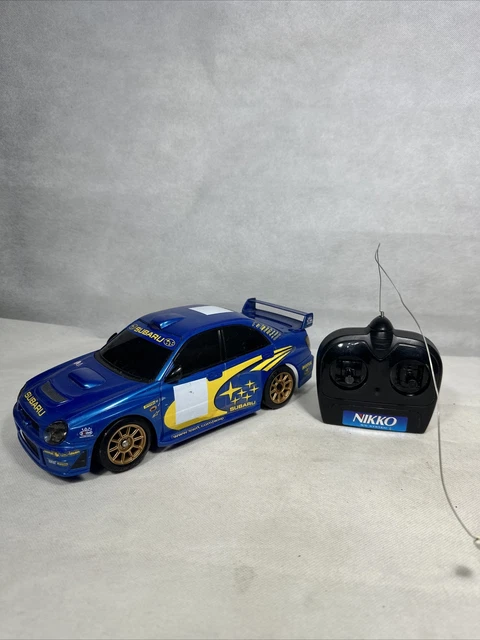 NIKKO RC CAR Rally Car Subaru Imprezza Vintage Fully Working 2wd 1/10 ...