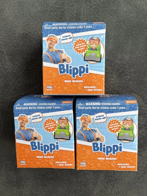 BOÎTE À FIGURINES Blippi Mini Mobile from Blind Zag Toys Jazwares EUR 8 ...