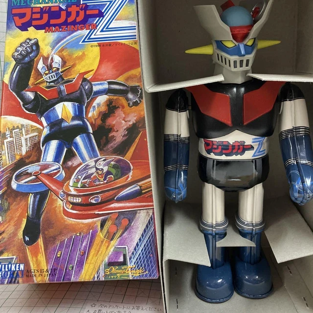 MAZINGER Z TIN Toy Zenmai Billiken Shokai Figure Vintage Rare 1998 Go ...