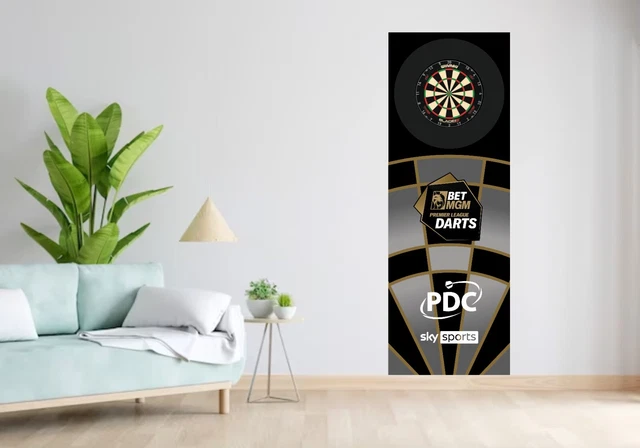 WORLD DARTS CHAMPIONSHIP Paddy Power Dart Board Surround Wall Graphic £ ...