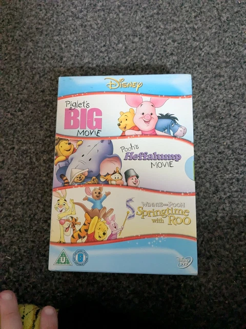 WINNIE THE POOH 3-Movie Collection Heffalump Tigger DVDs £3.00 ...