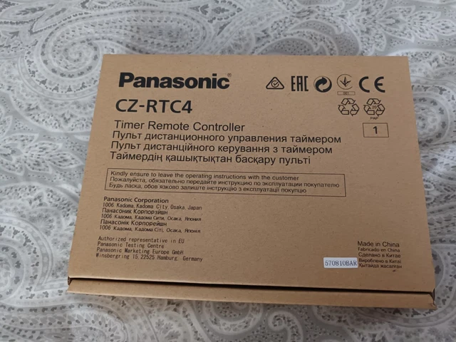 PANASONIC CZ-RTC4 HARDWIRED Remote Controller Air Con $86.15 - PicClick AU