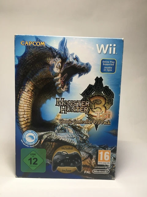 NINTENDO / WII Wii U Controller Pro Pack / Monster Hunter 3 Tri EUR 90 ...
