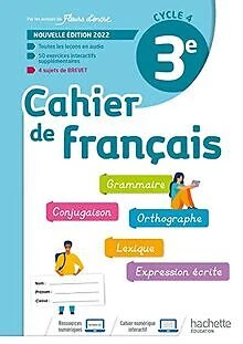 CAHIER DE FRANÇAIS cycle 4/3e - cahier d'activités - Ed. 2... | Livre ...