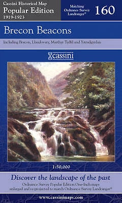 BRECON BEACONS HISTORICAL Map (Sheet map, folded) EUR 6,91 - PicClick DE