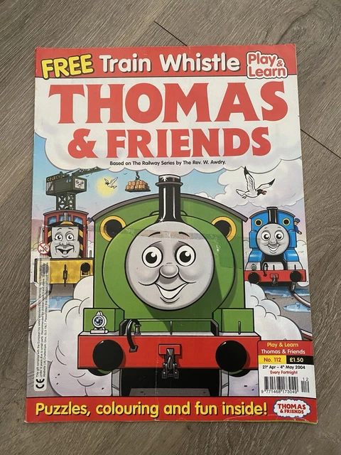 THOMAS & FRIENDS Magazine Play And Learn No.112 May 2004 £25.00 ...
