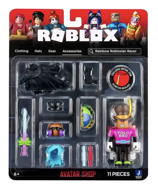 ENSEMBLE MINI FIGURINES ROBLOX Avatar Shop Series RAINBOW ROBLOXIAN ...