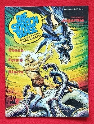 DIE SPRECHBLASE NR. 47 mit Conan, Fenrir und Storm, TOP-Zustand EUR 2 ...