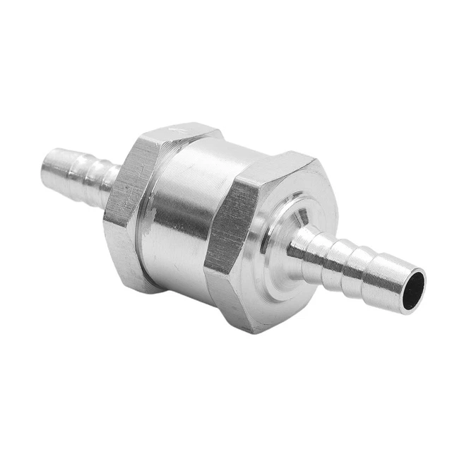 SUPERIOR ALUMINUM CHECK Valves for Fuel and Water Chemicals 6/8/10/12mm ...