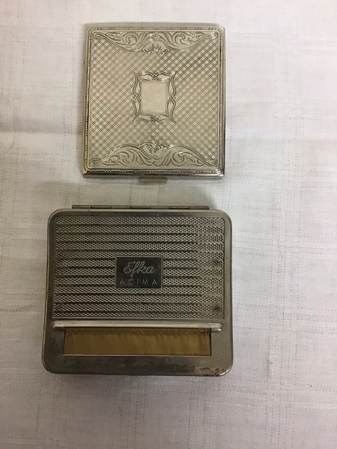 RETRO ZIGARETTENDREHMASCHINE EFKA Acima 50er Jahre Tabakdose Zigaretten ...