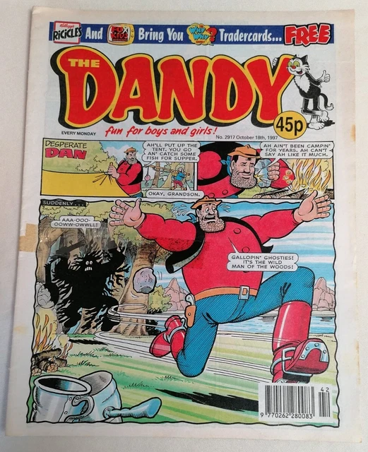 COMIC - VINTAGE British Comic The Dandy Fun For Boys & Girls No. #2917 ...