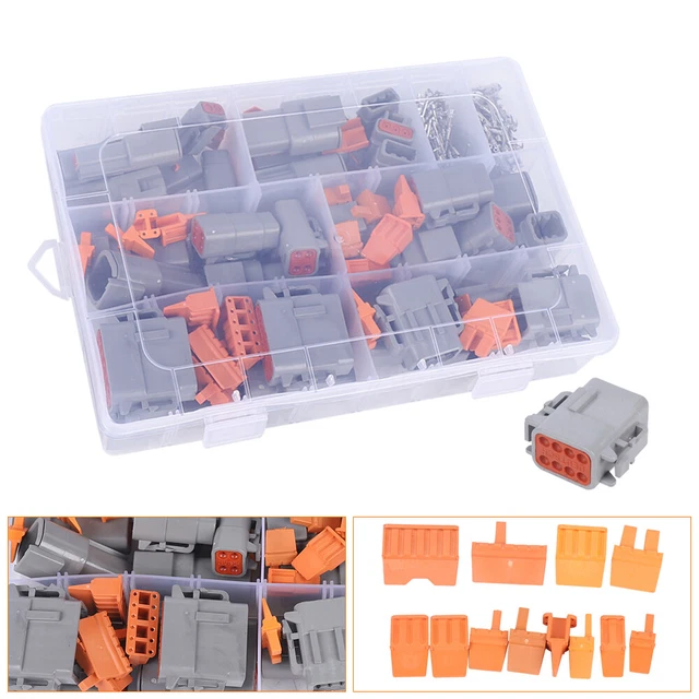 CONNECTOR AUTOMOTIVE CONNECTOR Male/Female Wire Connectors 2-12 Pin ...