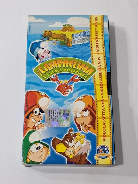 VHS I LAMPACLIMA e l’isola misteriosa cartoni animati EUR 9,00 ...