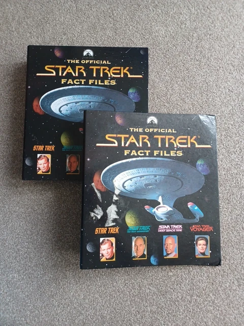 THE OFFICIAL STAR Trek Fact Files £4.00 - PicClick UK