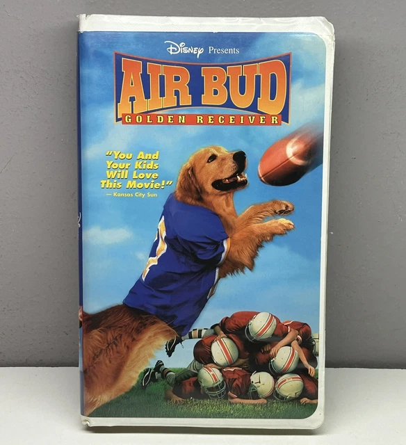 DISNEY’S AIR BUD 2 Golden Receiver VHS 1998 Video Tape Family Dog ...