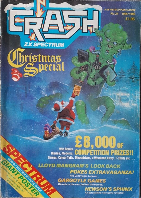 CRASH - SINCLAIR ZX Spectrum magazine - Issue # 24 - Christmas 1985 ...