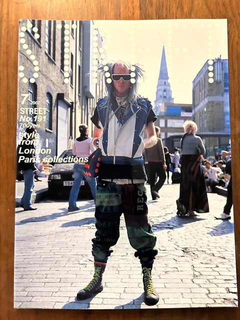 STREET FASHION SNAP MAGAZINE style from London & Paris July 2007 No.191 ...