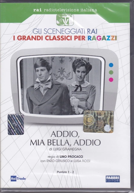 DVD SCENEGGIATI RAI del Risorgimento ADDIO MIA BELLA ADDIO completa nuovo 1966 EUR 50,90 ...