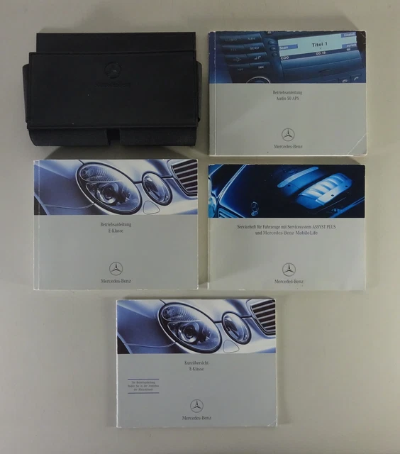 MAPPA DI BORDO + ' Uso Mercedes Classe E W211 E200 E240 E320 Ecc. '2005 EUR 91,10 - PicClick IT