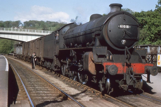 35MM RAILWAY SLIDE: COLOUR-RAIL: BRE 199: CLASS B1: 61018 GNU £2.00 ...