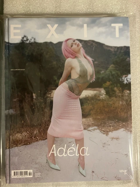 UK EXIT MAGAZINE 51 Spring Summer 2026 ADELA Cover Sealed £22.64 ...