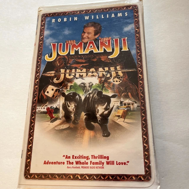 JUMANJI (VHS, 1996, Closed Captioned Clam Shell Case) £2.37 - PicClick UK