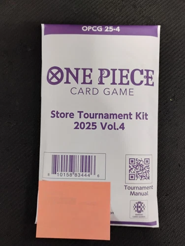 ONE PIECE CARD Game Store Tournament Kit 2025 Vol 4 English Sealed FREE ...