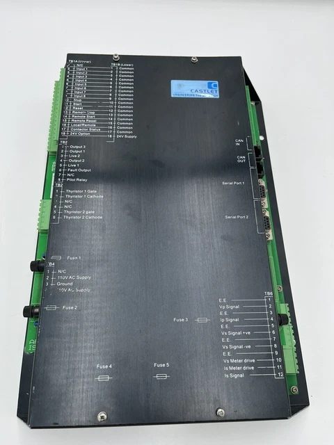 CASTLET ELECTROSTATIC PRECIPITATOR Control Unit PC 2025 AP458566 See ...