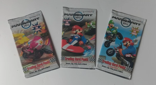 MARIO KART WII Trading Card Enterplay 3 x Different Packs £19.28 ...