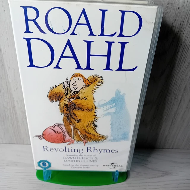 ROALD DAHL REVOLTING Rhymes Vhs Tape - Rare Retro Movie Comedy Kids £15 ...