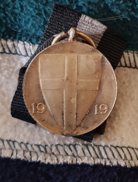 WW1 GERMAN FREIKORPS 1919 - Memorial Medal of the Iron Division - Awalo ...